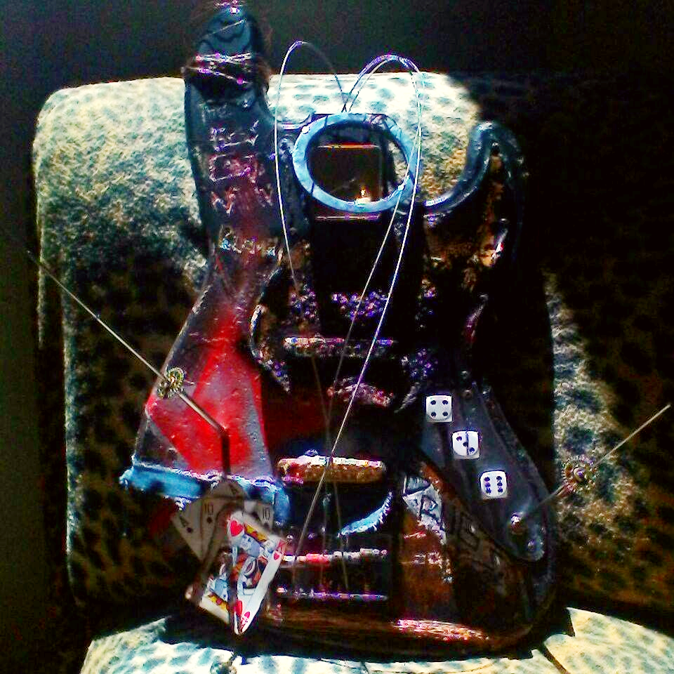 Warrior Soul Guitar Wall Sculpture by Kory Clarke – Warrior Soul ...